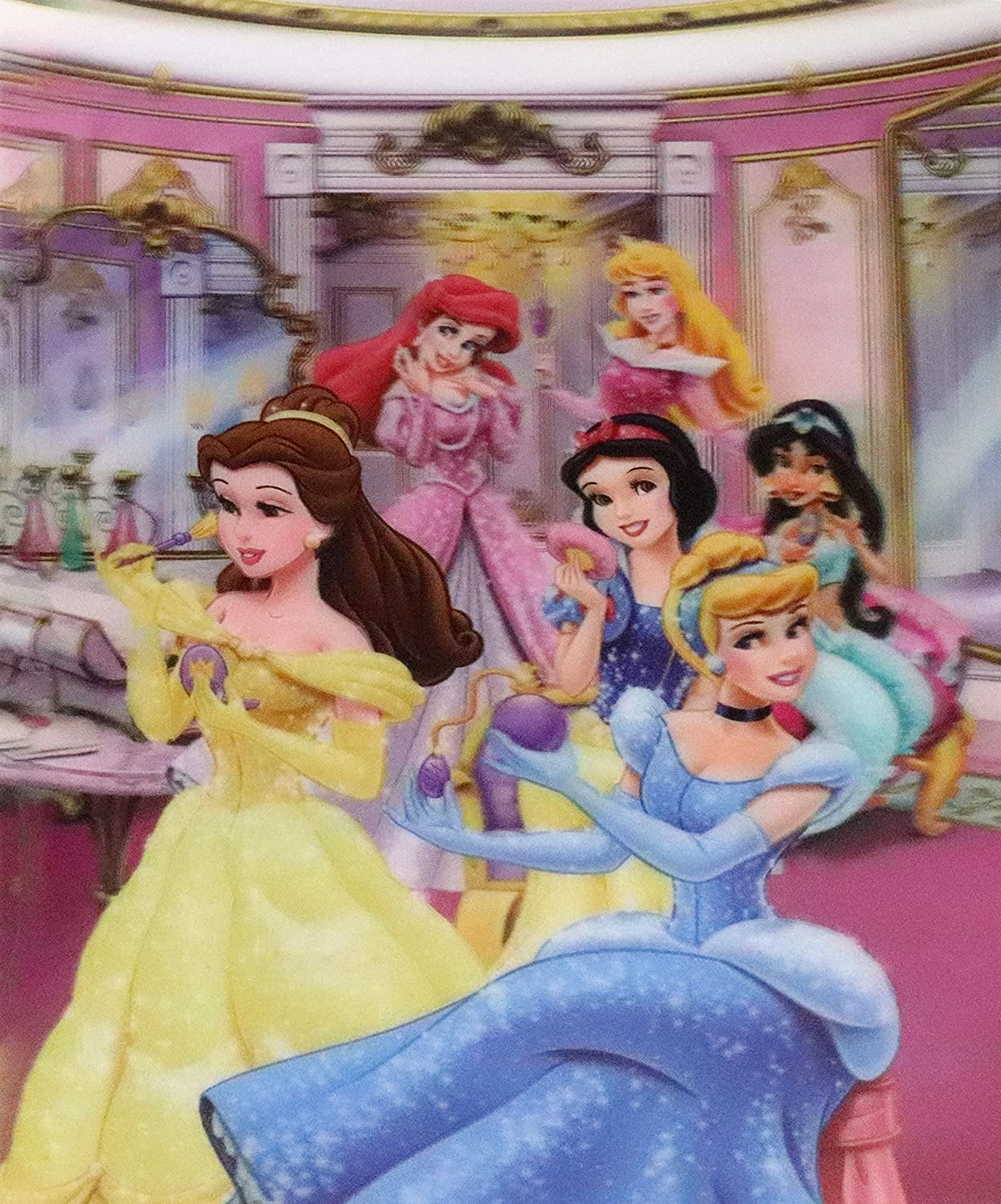 Jasmine, Cinderella, Ariel, Belle, Snow White, Aurora - 6 Princesses 3D ...