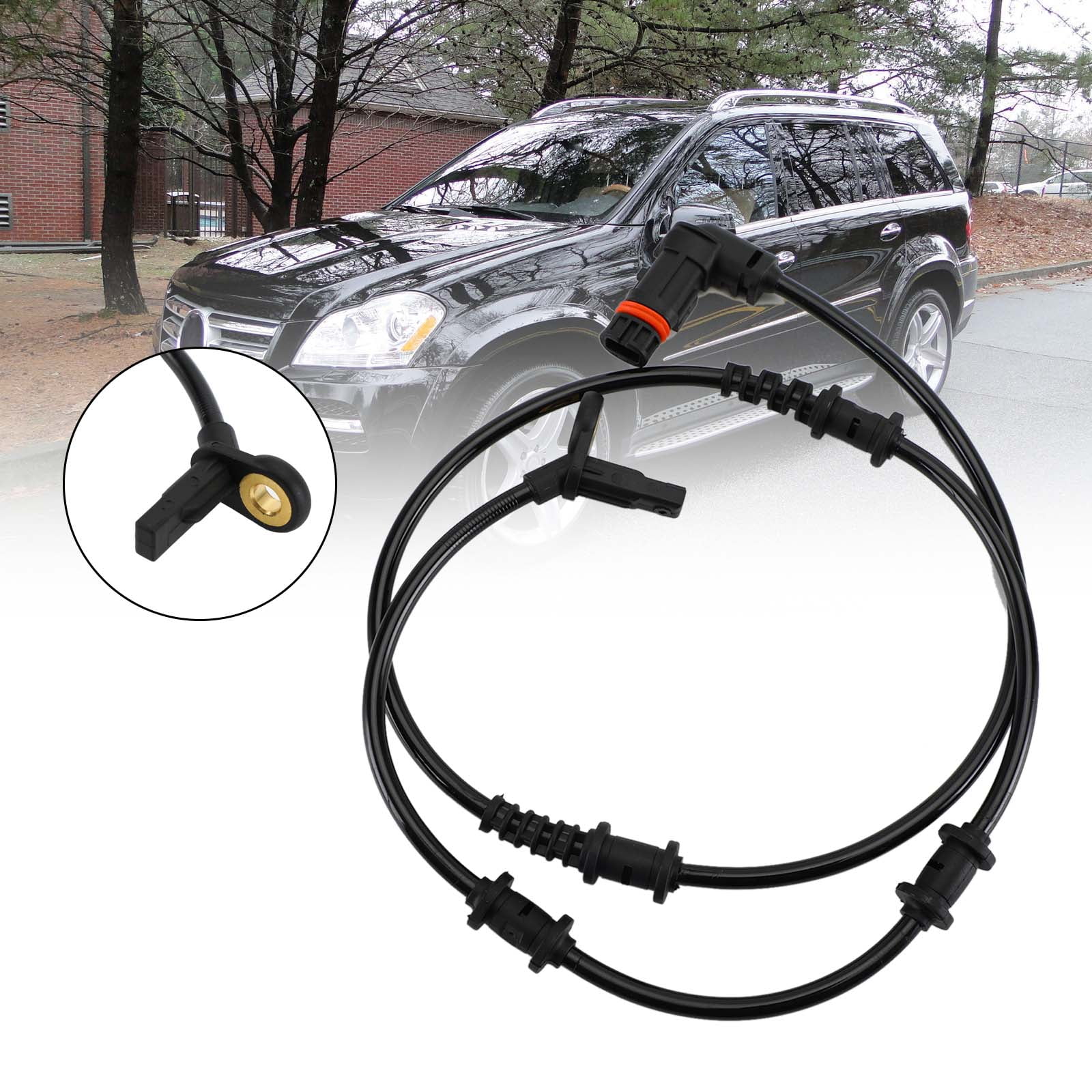 Areyourshop Front L/R ABS Speed Sensor 1645400917 for Mercedes-Benz ...