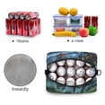 ALAZA Race Lightning Insulated Lunch Box Large Reusable Cooler Bag with ...