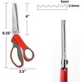 "Mr. Pen Pinking Shears, Zigzag Scissors for Fabric, 9.25"" Stainless ...
