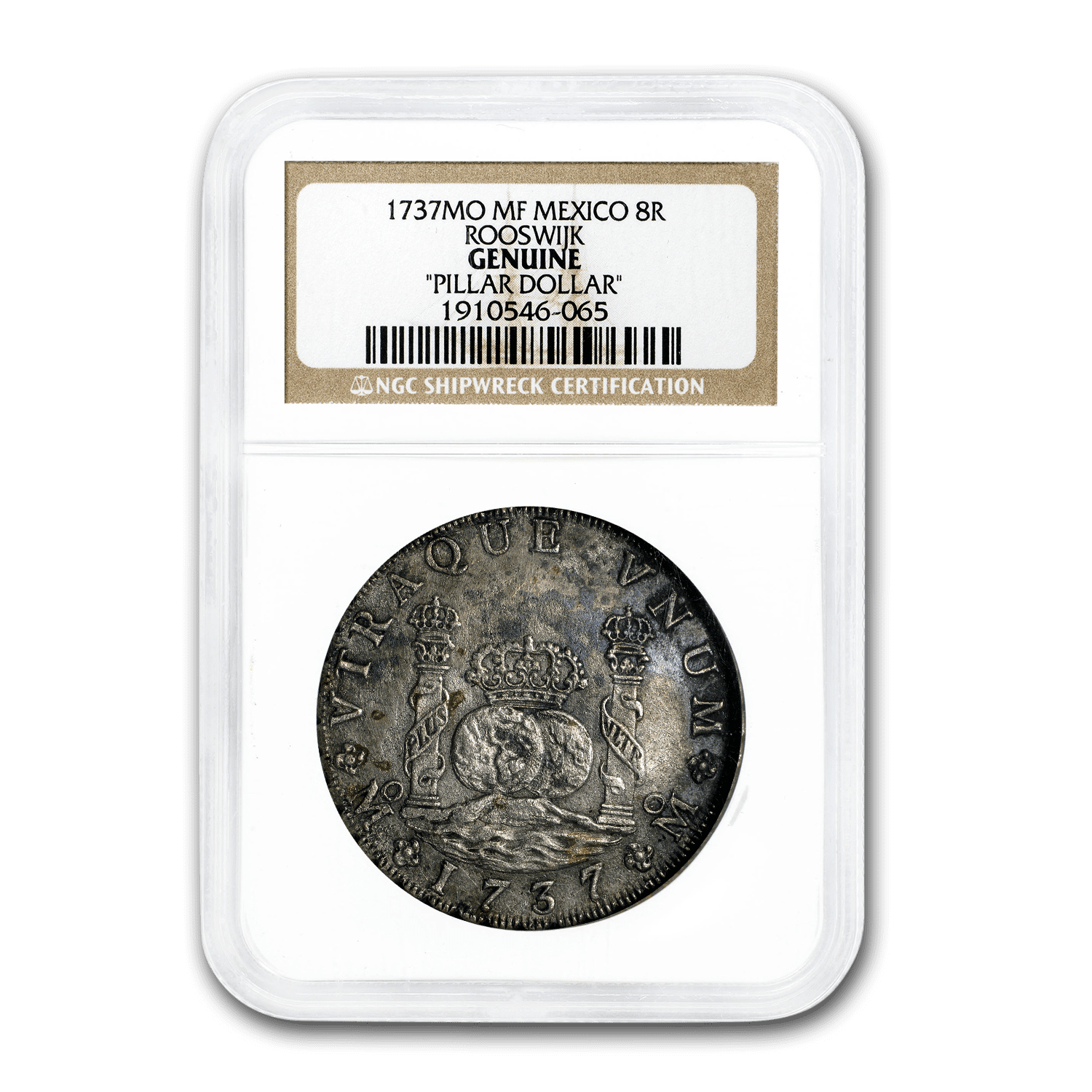 1737 Mo-MF Mexico Silver 8 Reales NGC (Rooswijk Shipwreck) - Walmart.com