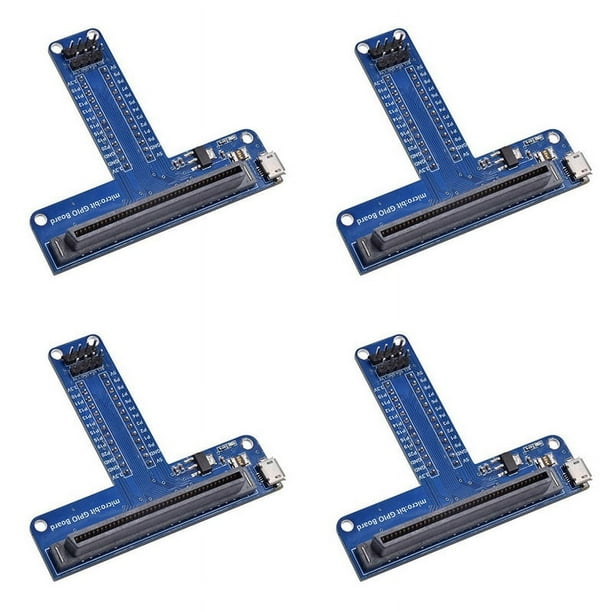 4X Adaptador de ExpansióN Tipo T para Microbit Breadboard Interfaz de ...