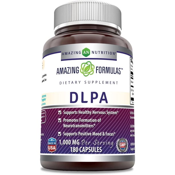 Amazing Formulas DLPA 1000 Mg Per Serving 180 Capsules - Walmart.com