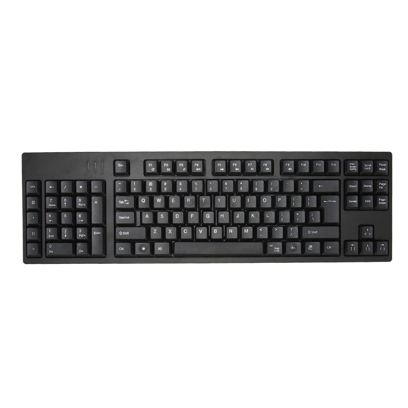 Teclado Para Zurdos, 109 Teclas, Diseño Ergonómico, Teclado Numérico ...