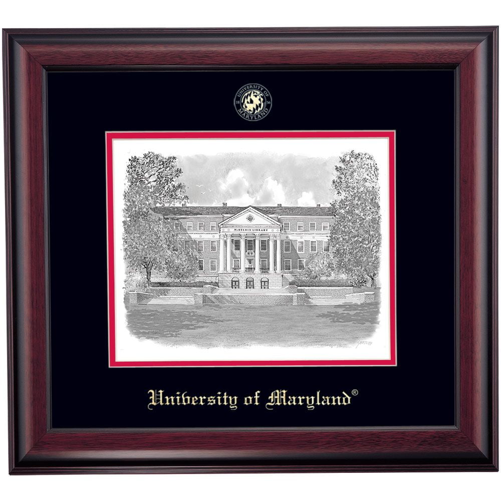 OCM Prestige Framed Artwork for University of Maryland UMD | Mckeldin ...