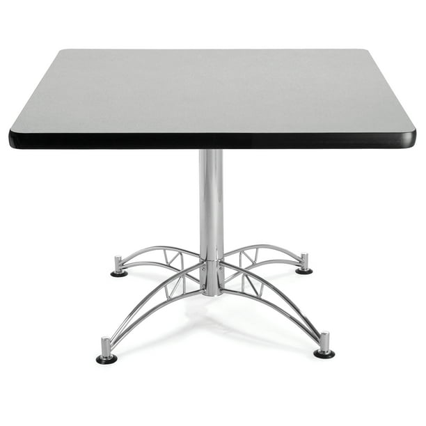 OFM Model LT42SQ 42" Multi-Purpose Square Table with Chrome-Plated ...
