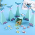 20 Pcs Mermaid Gift Boxes, Gift Wedding Party Candy Sweet Treat Bags ...