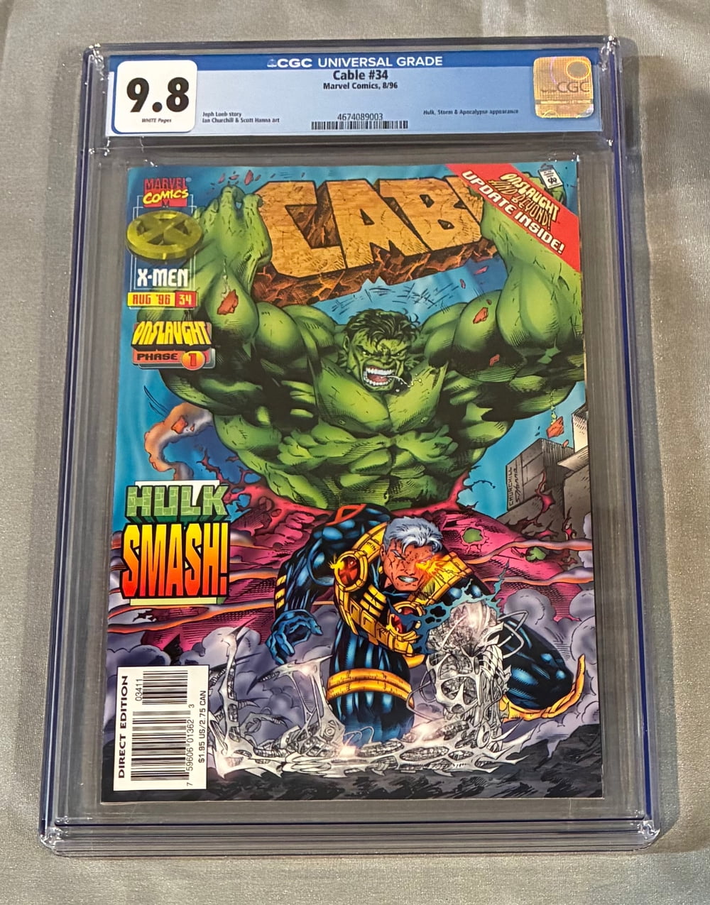 Cable #34 - CGC 9.8 Comic Book - Walmart.com
