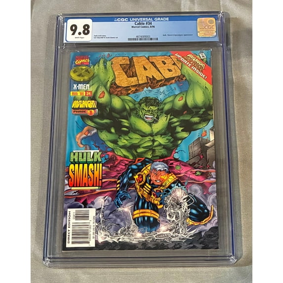 Cable #34 - CGC 9.8 Comic Book - Walmart.com