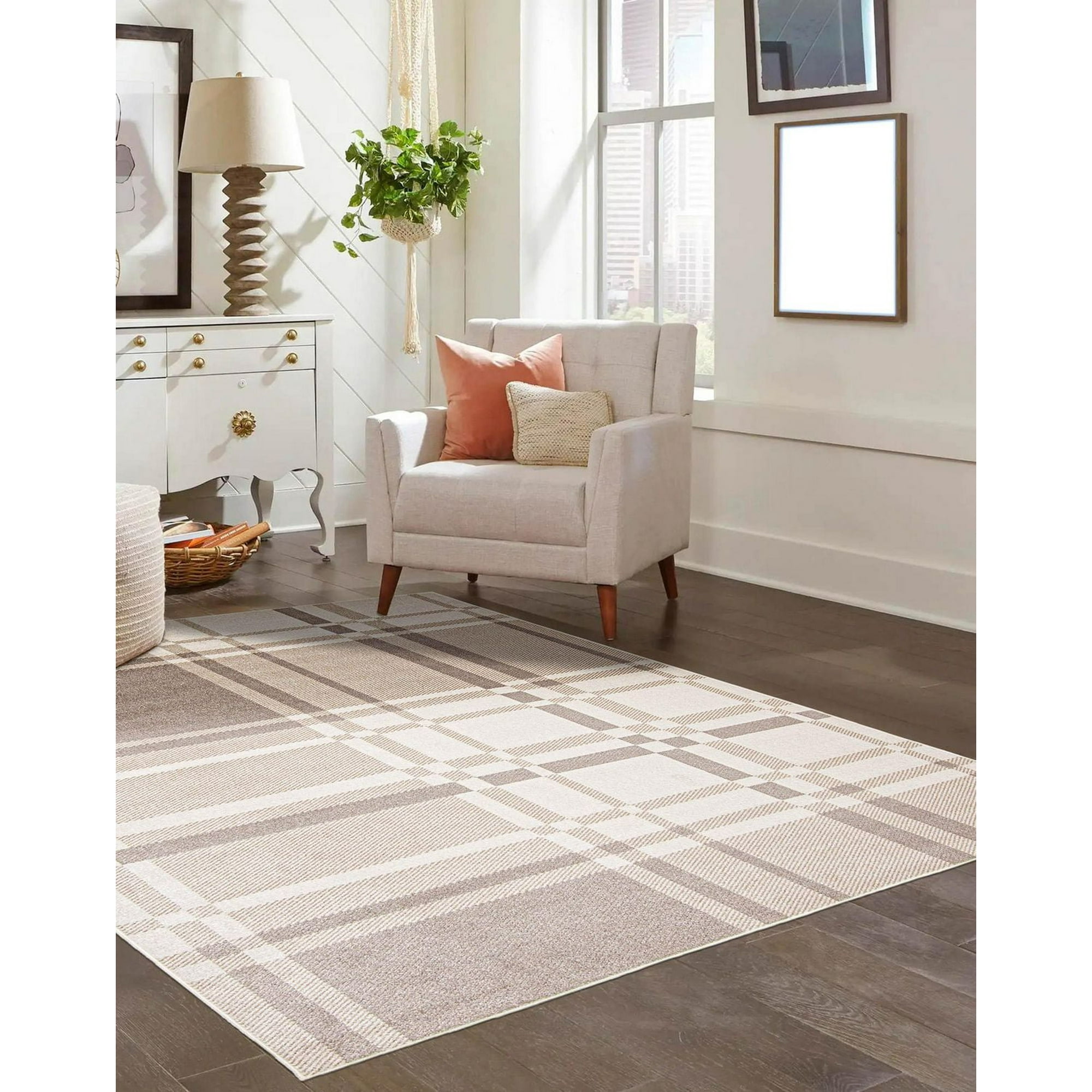Click here for Ecarpet Washable Plaid Area Rug & Runner For Kitch... prices