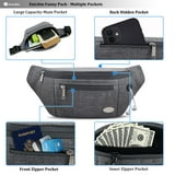 "Entchin Fanny Pack, 4 Pockets, Adjustable Strap, Water-Resistant ...