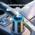 Pebbuoy Smart Car Air Freshener Essential Oil Diffuser Nano Atomization ...