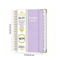 2026-2027 Weekly Monthly Planner, A5 Spiral Bound Agenda with Tabbed ...