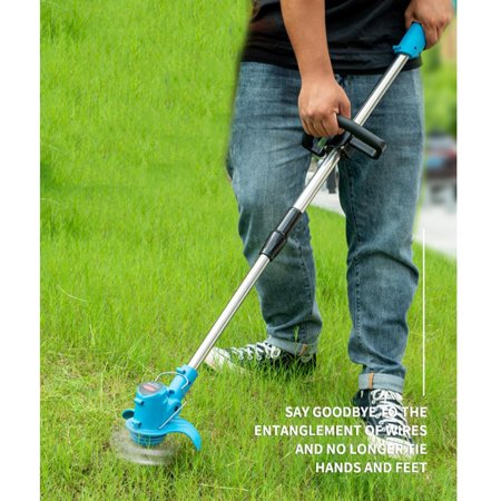 Cordless Electric String Trimmer Rechargeable Handheld Cutter , US Type ...