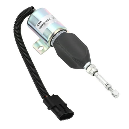 Fuel Cut Off Solenoid Valve,DC24V Fuel Shut Off Fuel Stop Solenoid Stop ...