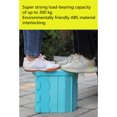 xiaxaixu Portable Folding Toilet with Flip Cover Design, Semi ...