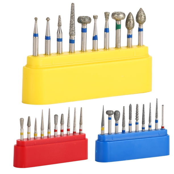 Yosoo 10pcs Dental High Speed Bur Diamond Polishing Tooth Preparation ...