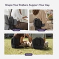 Cabesupport M3 Ergonomic Lumbar Support Seat – Adjustable Backrest ...