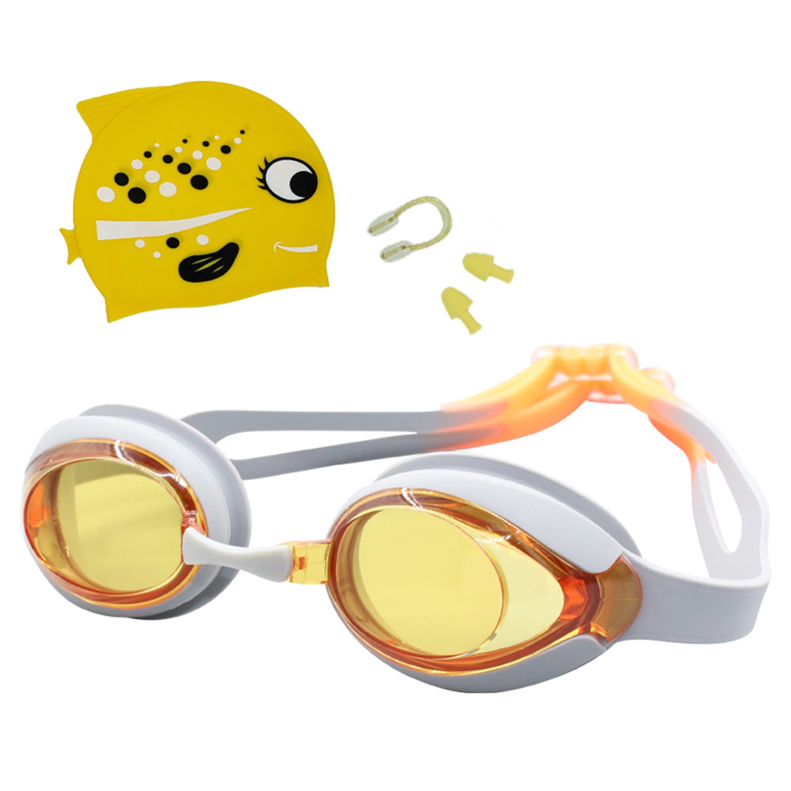 FaLX Set of Swimming Goggles - Ergonomic Design, High Clarity ...