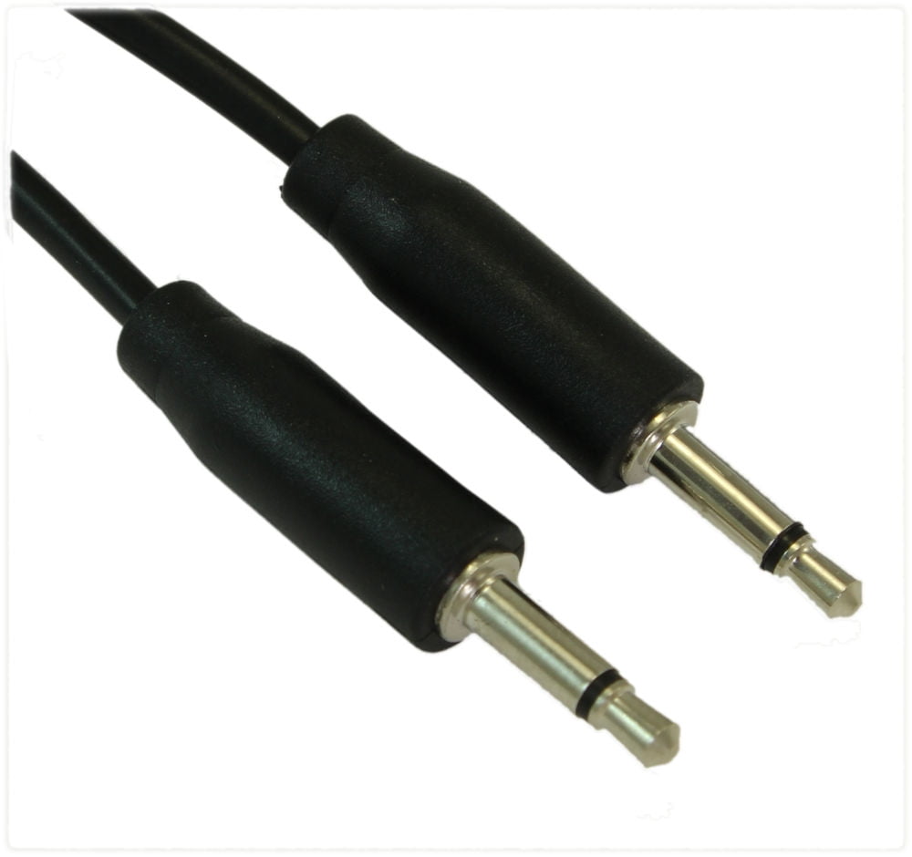12ft 3.5mm SLIM MONO TS (2 conductor) Male to Male Audio Cable ...