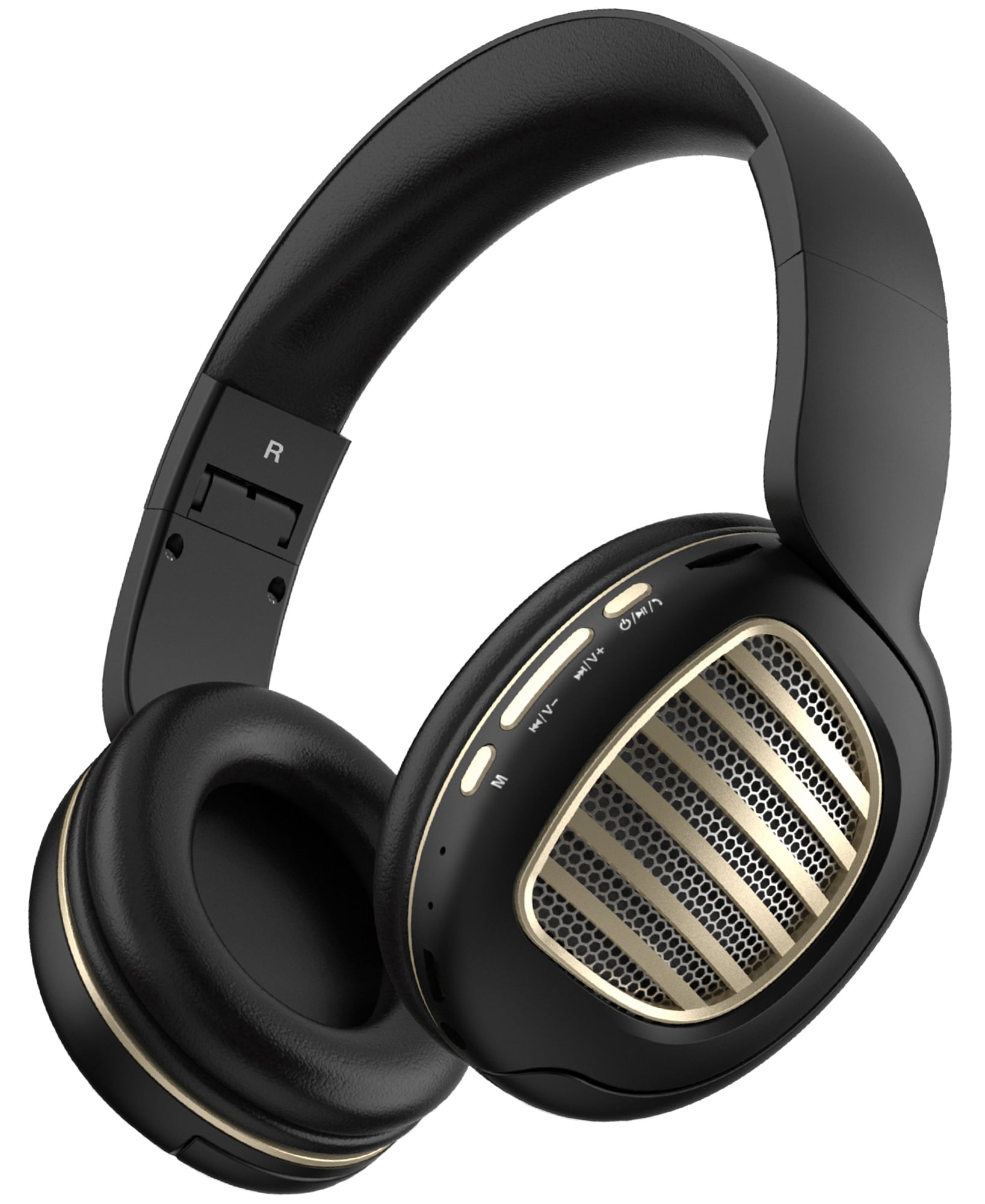 Aduro Rechargeable Bluetooth Wireless Headphones with Microphone ...