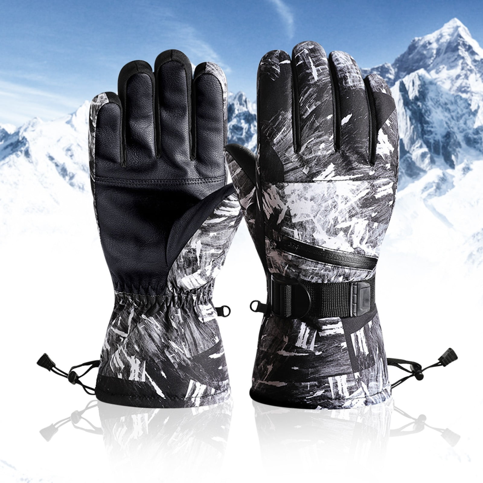 Click here for Yundhs Gloves Mittens Winter Warm Ski Gloves Snowb... prices
