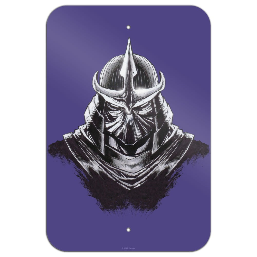 Teenage Mutant Ninja Turtles Shredder Head Home Business Office Sign ...