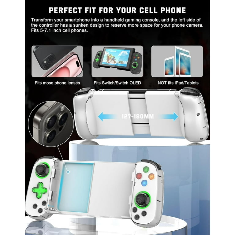 IPhone Android Switch Compatible Citnh Mobile Gaming Controller ...