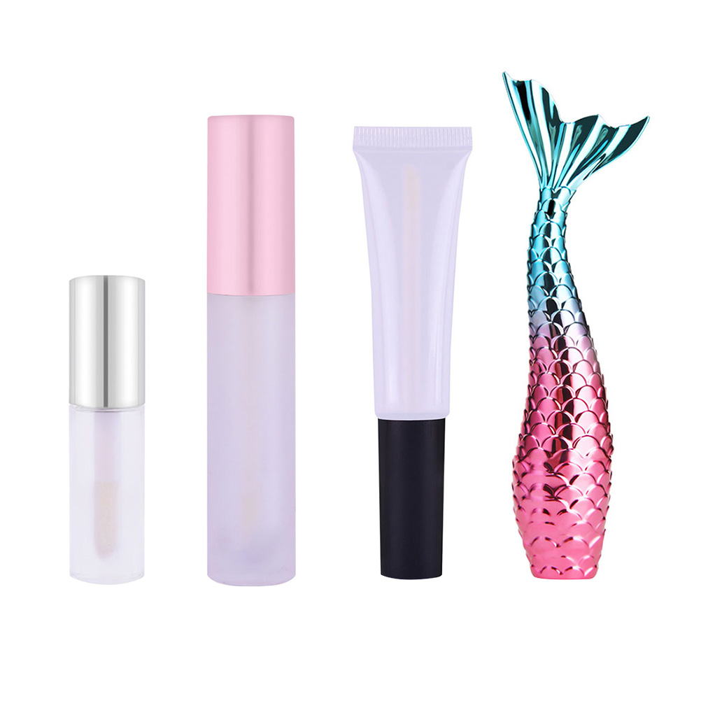 Lip Gloss Bottle Tube Empty Mermaid Container Balm Vials Llipstick Eye ...