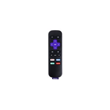 GE Roku TV Direct Replacement TV Remote Control in Black, 66814 ...