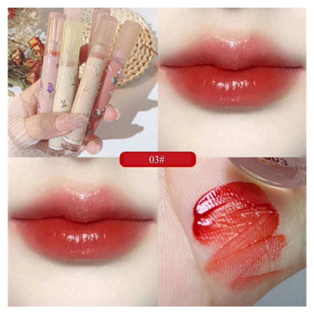 Water-Light Mirror Liquid Lipsticks Waterproof Stay Glossy Long-Lasting ...