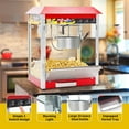 Pipleo 10 oz Commercial Air Popcorn Machine, 1300W Countertop Popper ...