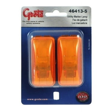 Grote 52772-3 Torsion Mount II 4" Red Turn Lamp - Walmart.com