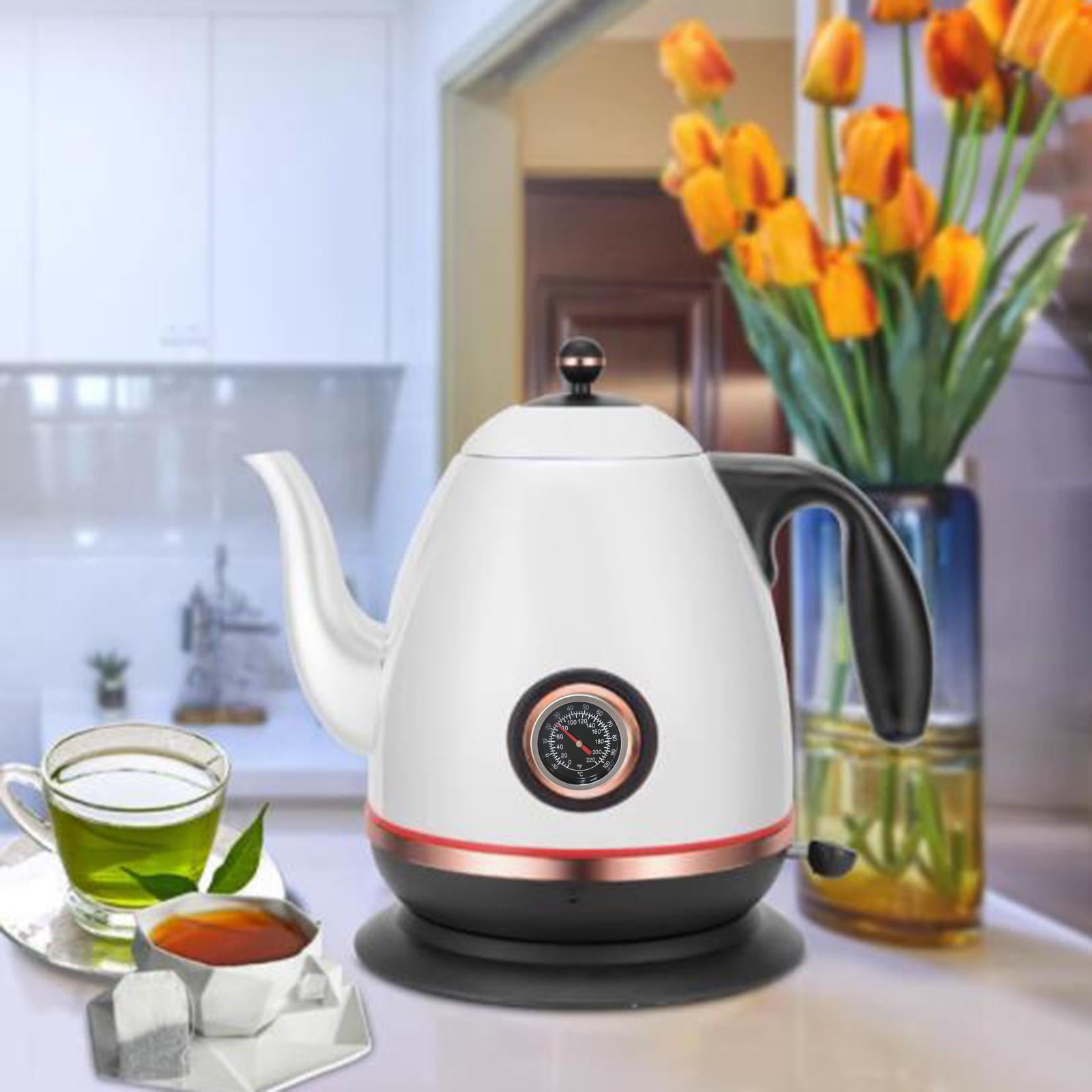 Tea Pot Dial Thermometer Hot Water Thermometer Double Scale 1/4" NPT ...