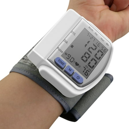 Blood Pressure Cuff Monitor Upper Arm, Auto Pulse Rate Systolic ...