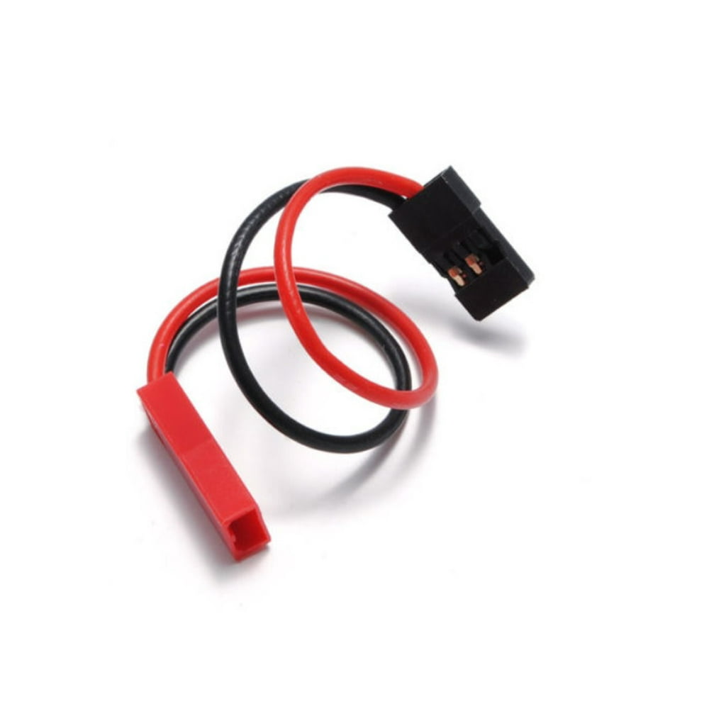 HobbyFlip Female JST to Male JR Futaba Servo Connector Plug Conversion ...