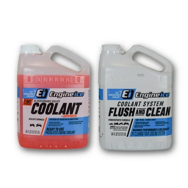 Engine Ice Coolant System Flush and Clean - 0.5 Gal (3-Pack) - Enhances ...