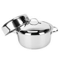 Camco Stainless Steel Nesting Cookware Set- Non Stick Pans and Pots ...