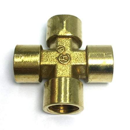 Heavy Duty Garden Hose Connector Tap Splitter (4 Way) - Brass Fittings ...