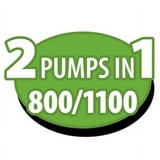 TRAC Outdoors Submersible Thru-Hull Pump, 800/1100 GPH, 12V Centrifugal ...