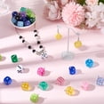 40Pcs 2 Colors Dice Jewelry Charms Block Charms Facets Colorful ...