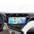 ZWNAV 15.8 inch large screen Android 15 Car Radio For Toyota Camry 2018 ...