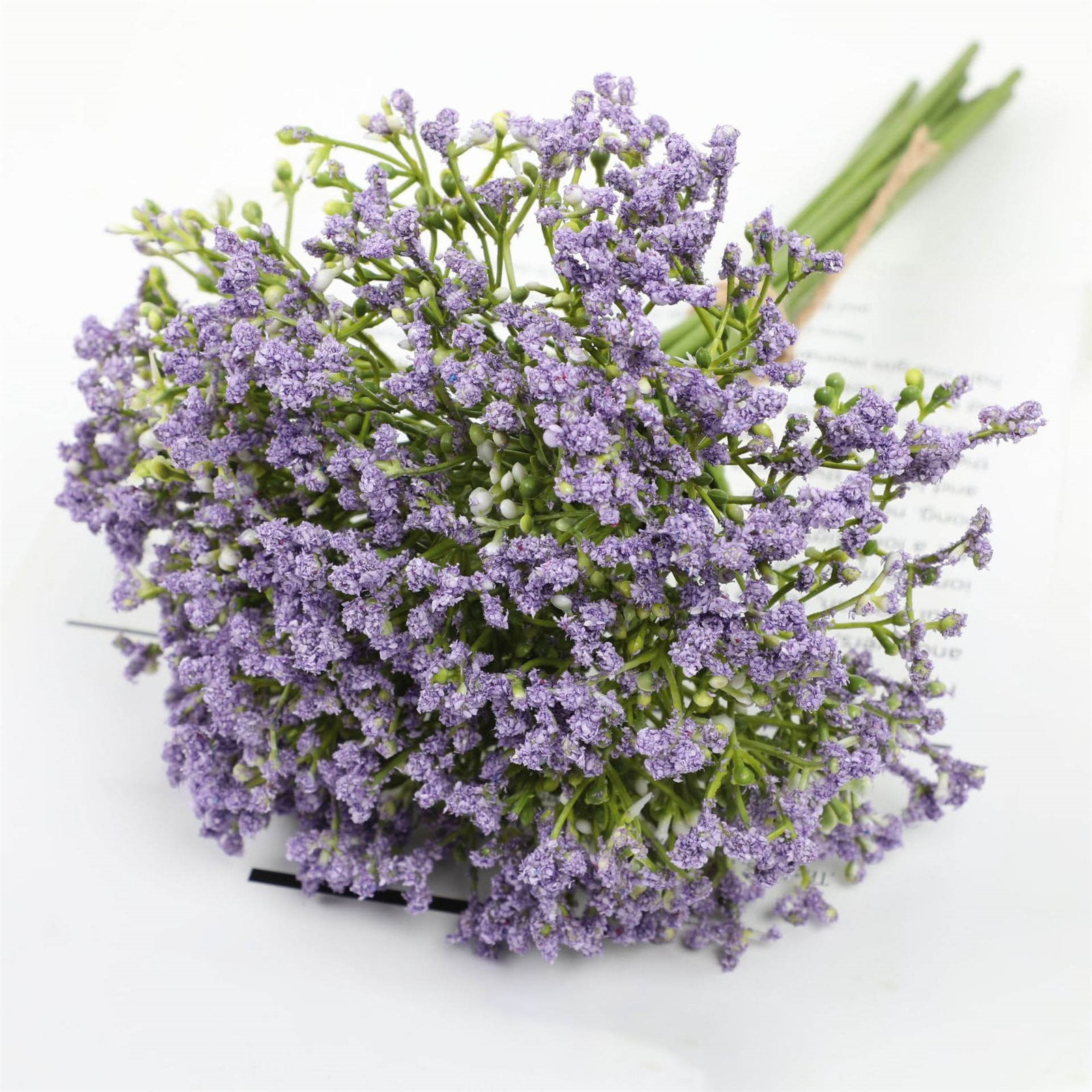 Click here for By Huarll Artificial Flowers (12 Pieces) Purple-Ar... prices