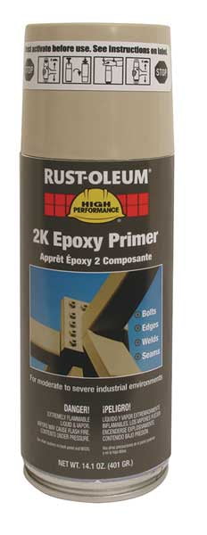 Rust-Oleum Spray Epoxy Primer, Beige, Flat Finish, 14.1 oz - Walmart.com