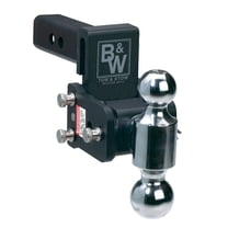 "B&W Adjustable Trailer Hitches Tow & Stow Receiver Hitch for Car ...