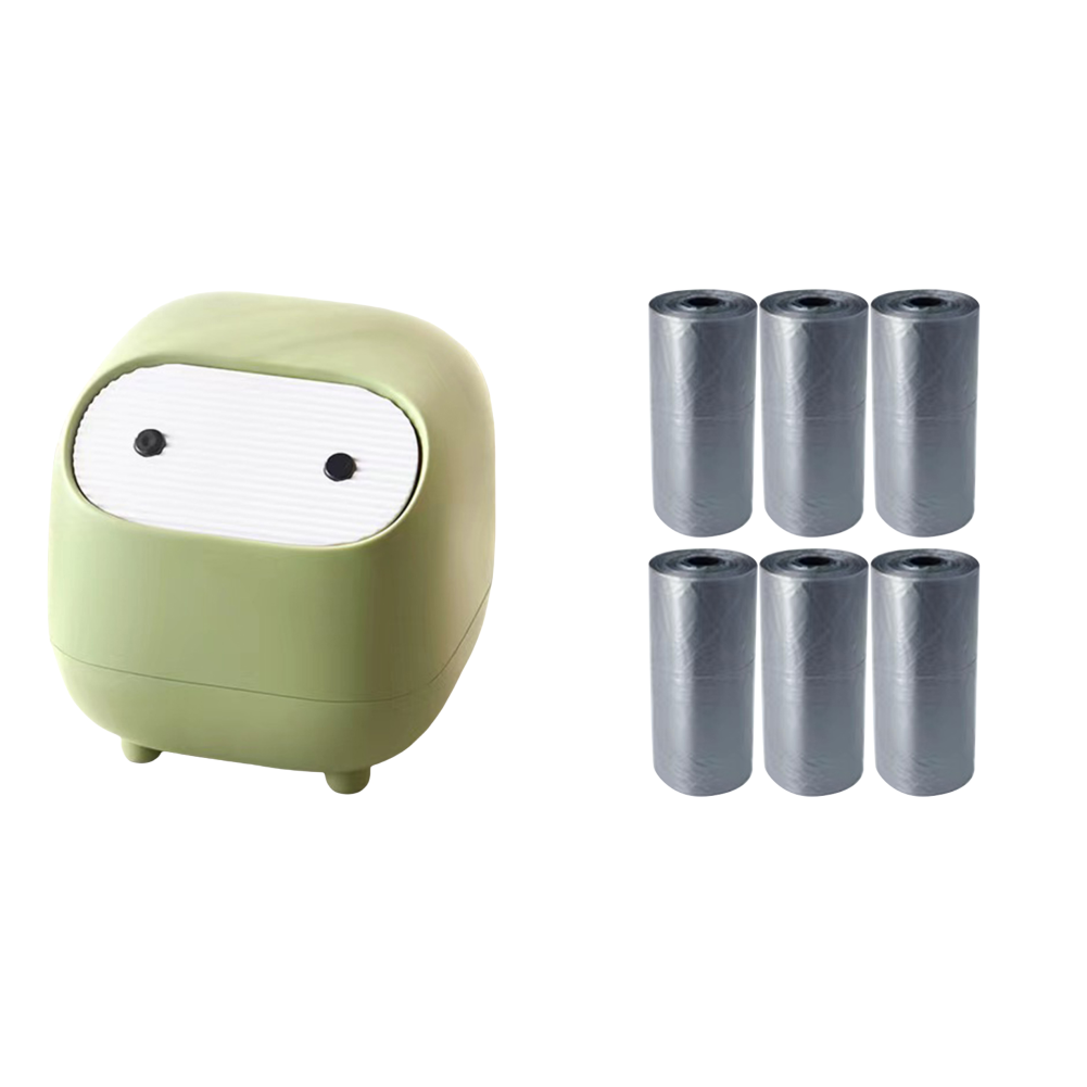 Desktop Trash Bin Con Tapa Tipo | Walmart en línea