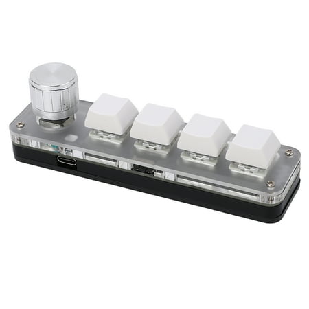 Bluetooth RGB Programmable Keyboard,4 Keys Programmable Keyboard Keys ...