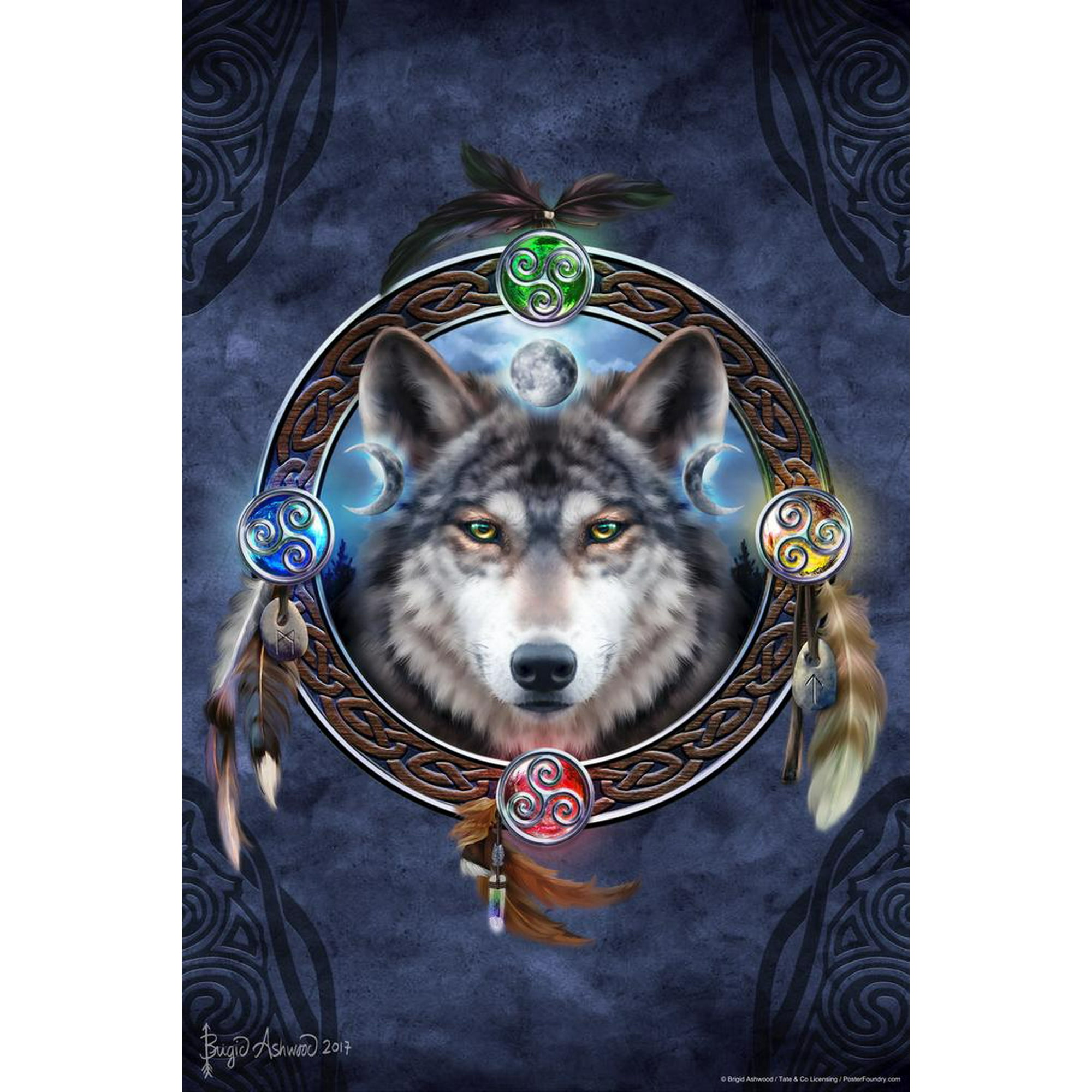 Celtic Wolf Art