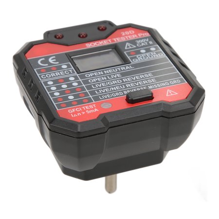 Electricity Line Fault Checker,Socket Detector,20D Leakage Socket ...