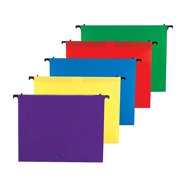 TRU RED Hanging File Folders 5 Tab Letter Size Assorted 25/Box (875411 ...
